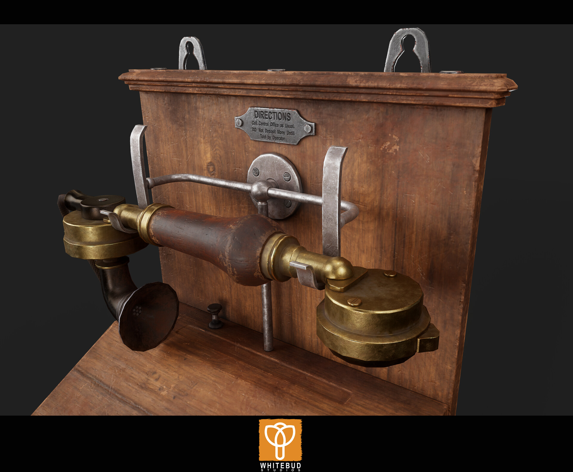 ArtStation - Vintage Telephone