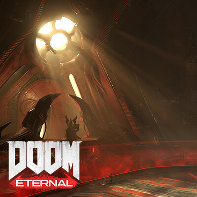 ArtStation - Doom Eternal The Ancient Gods - The Dark Lord Lighting