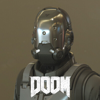 ArtStation - Doom NPC Human Character