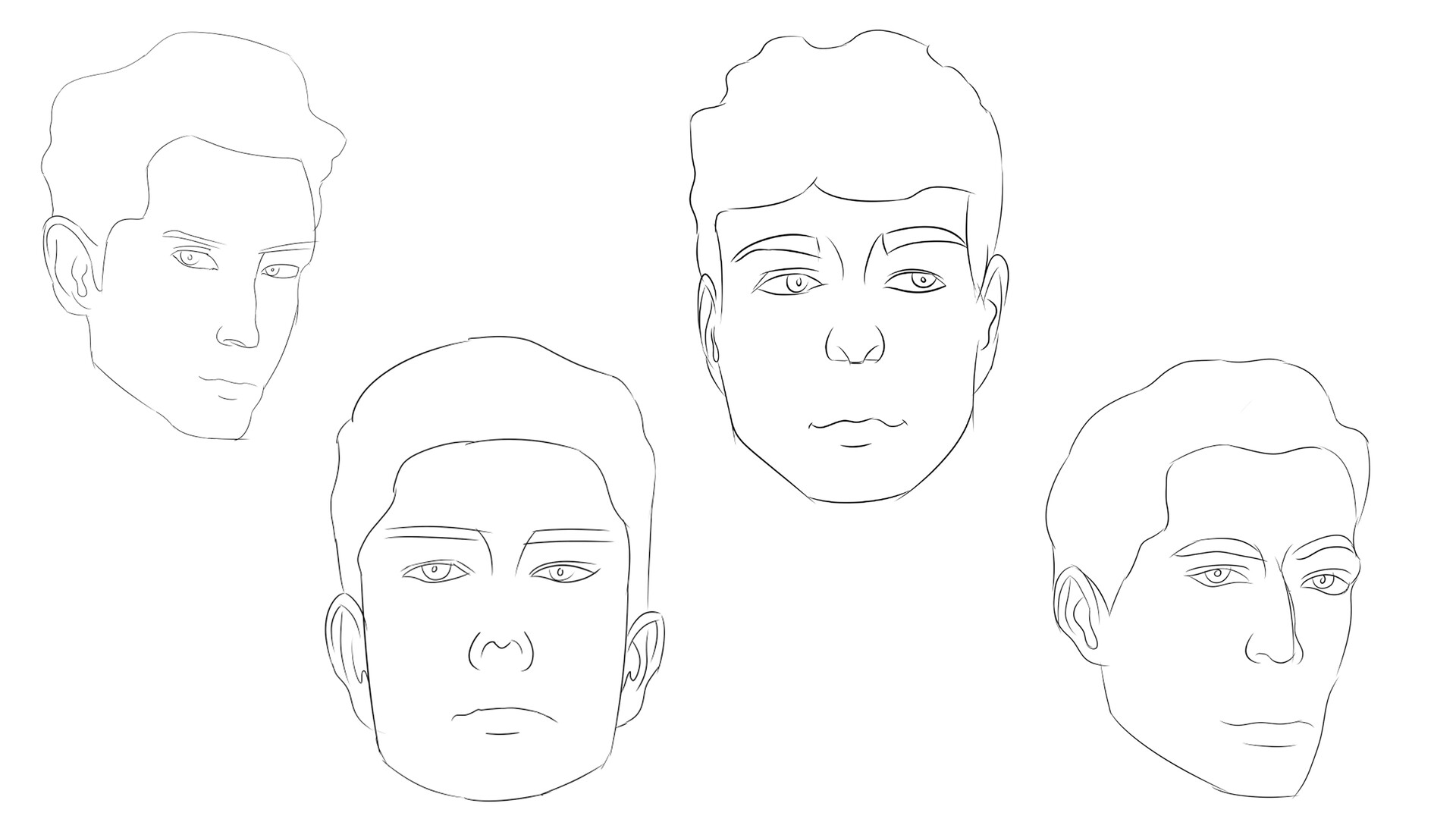 ArtStation - Head Practice