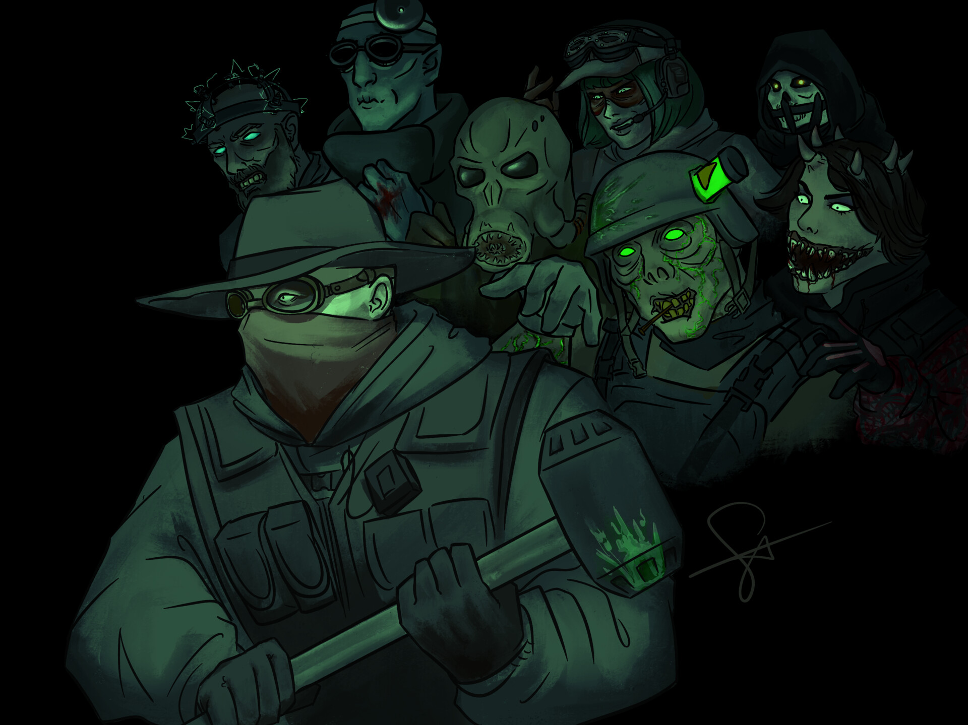 ArtStation - R6 Doktor's Curse Event Fanart (Nov 2019)