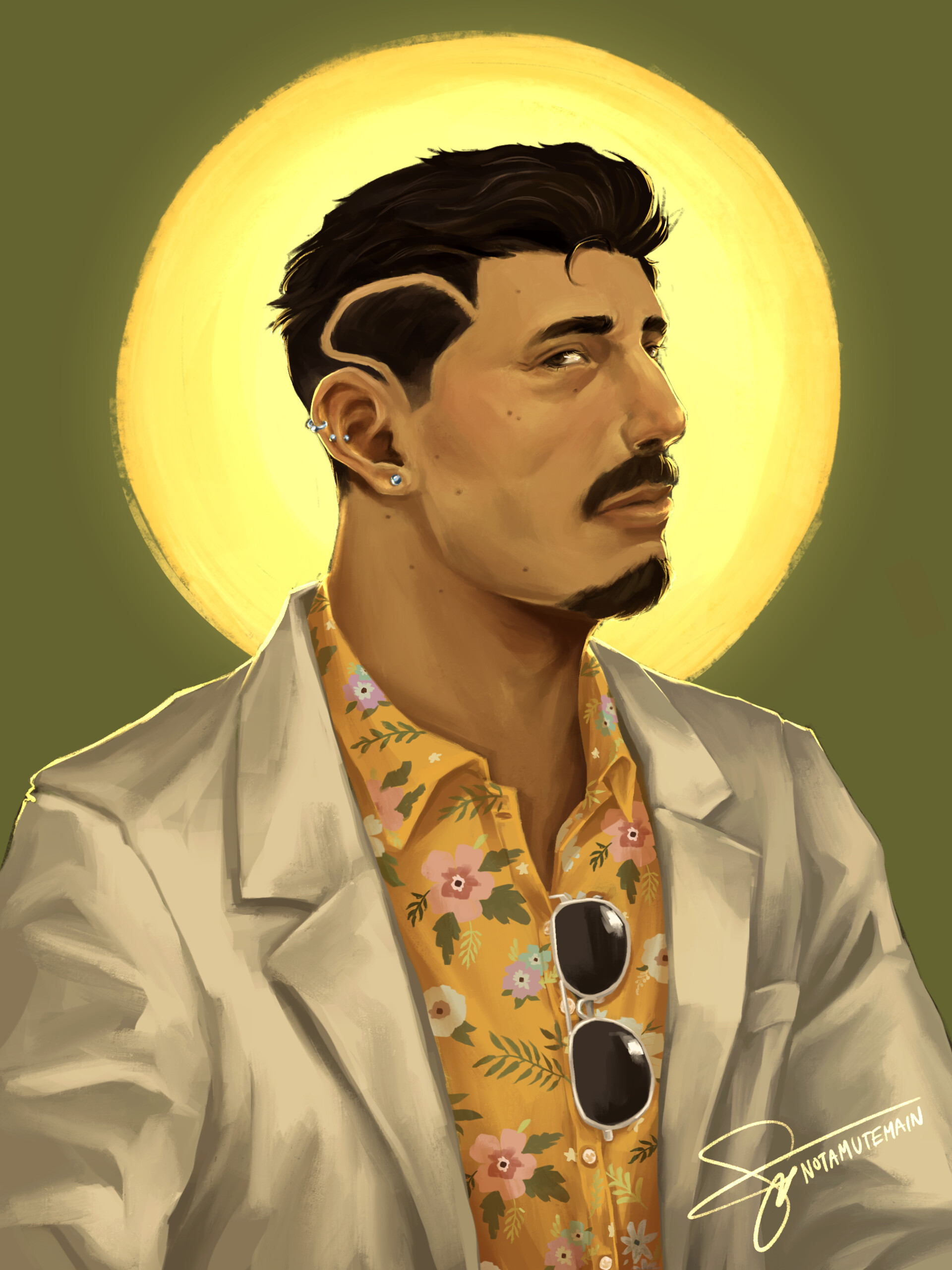 ArtStation - Goyo Portrait - Rainbow 6 Fanart (Apr 2021)