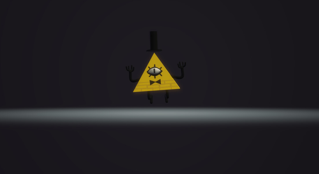 ArtStation - 3D Render: Bill Cipher