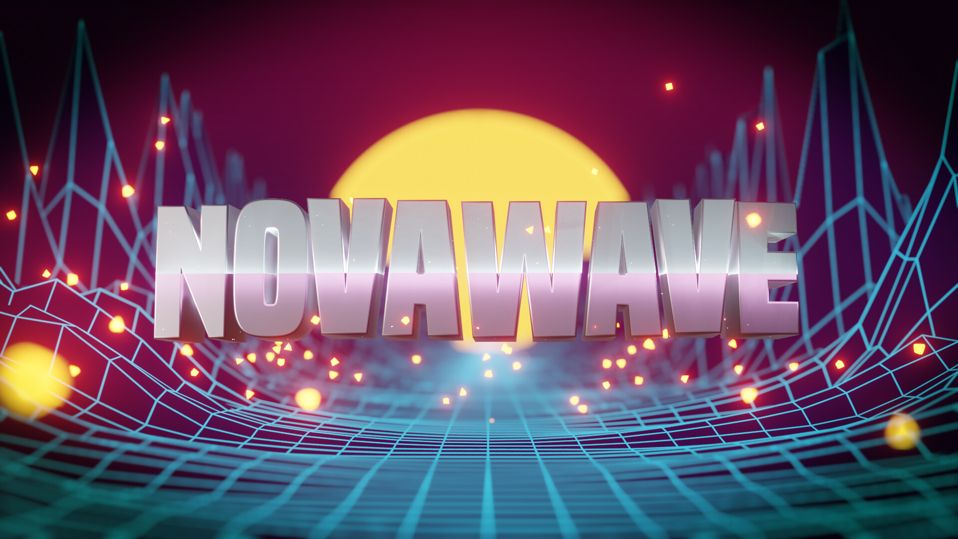 ArtStation - NOVAWAVE motion graphic