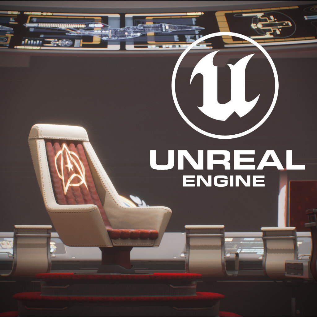 ArtStation - U.S.S Vanguard Bridge