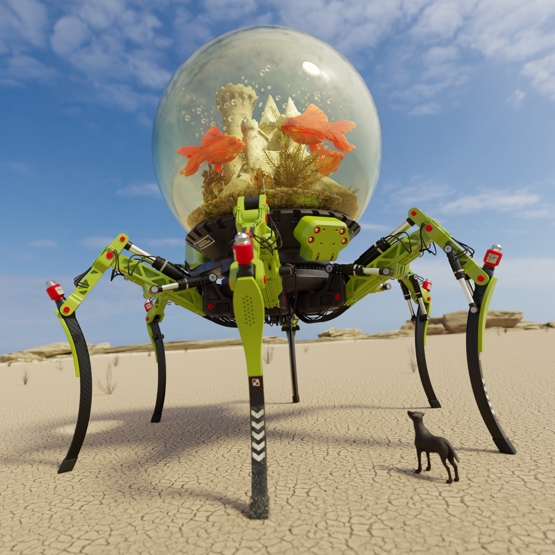 ArtStation - Walking castle