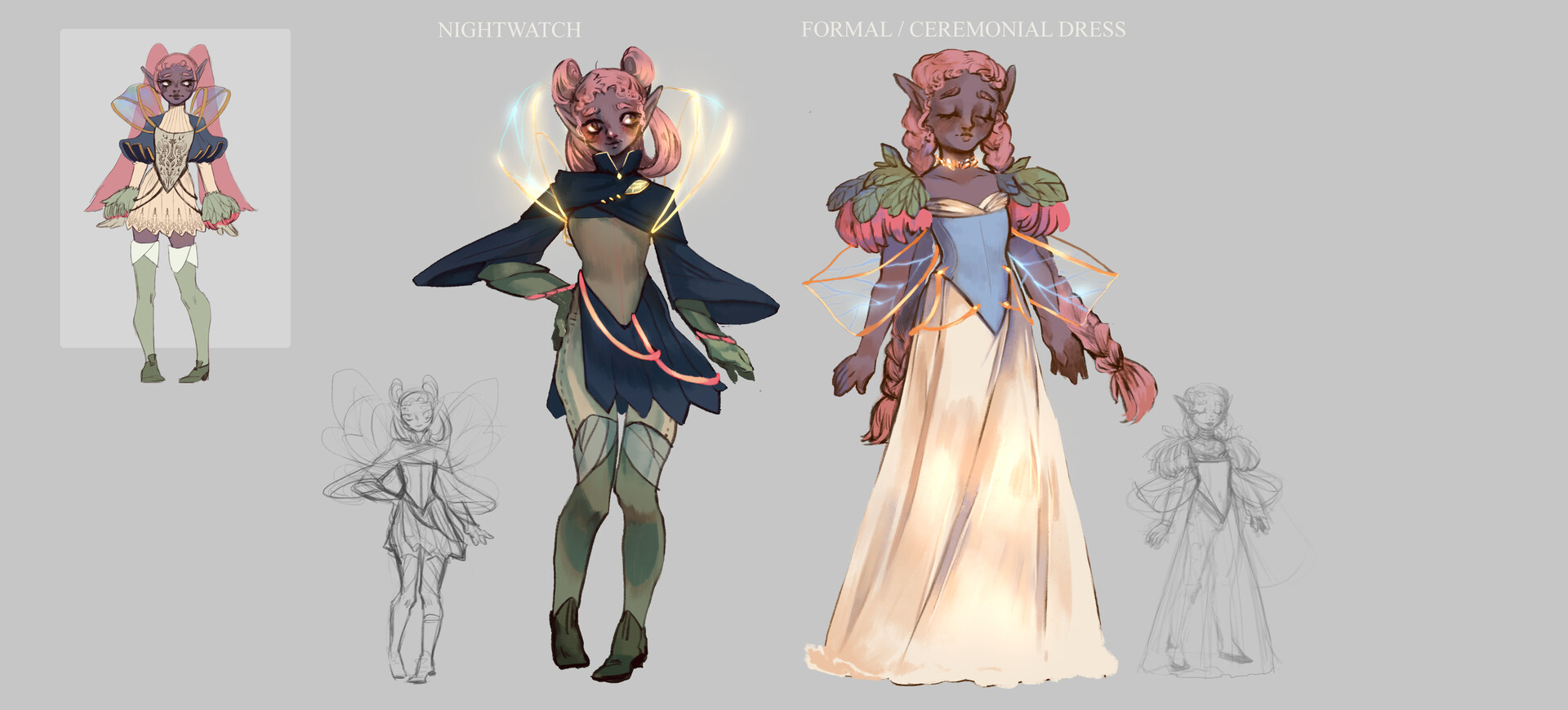 ArtStation - Pixie // character design