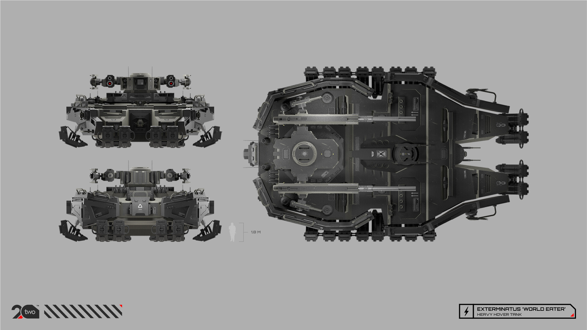 ArtStation - EXTERMINATUS 'WORLD EATER' HEAVY TANK