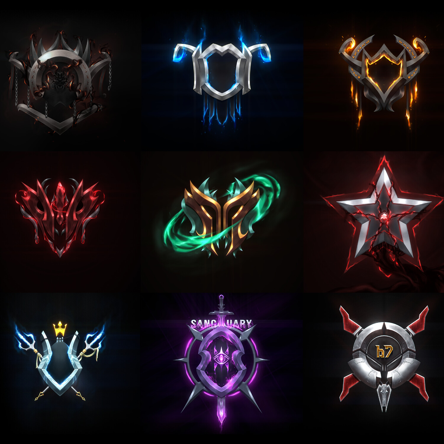 ArtStation - Crest Collection