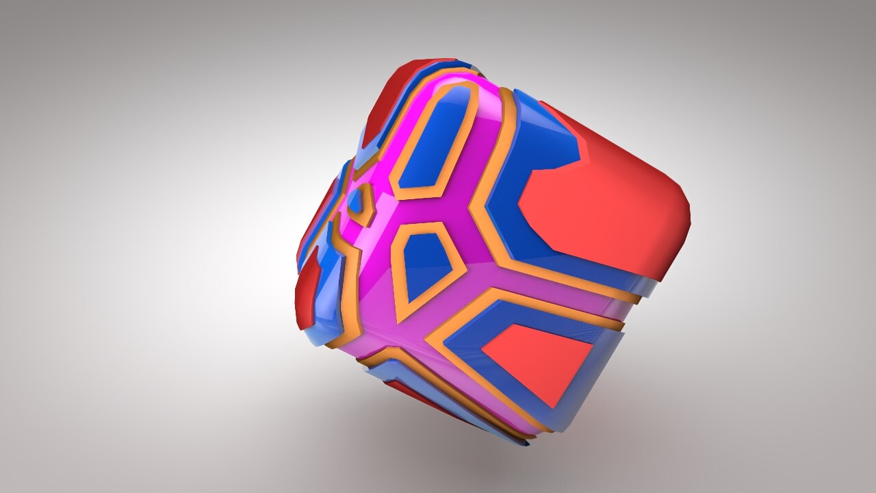 ArtStation - Abstract cube animation