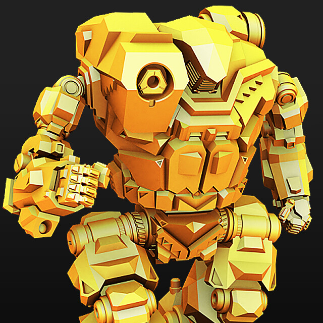 ArtStation - Stealthback Mech