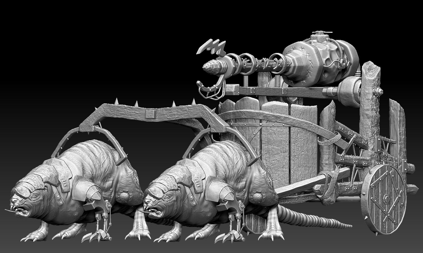 ArtStation - Warp Lightning Cannon