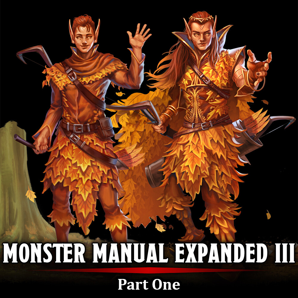 ArtStation - Monster Manual Expanded III - Part One