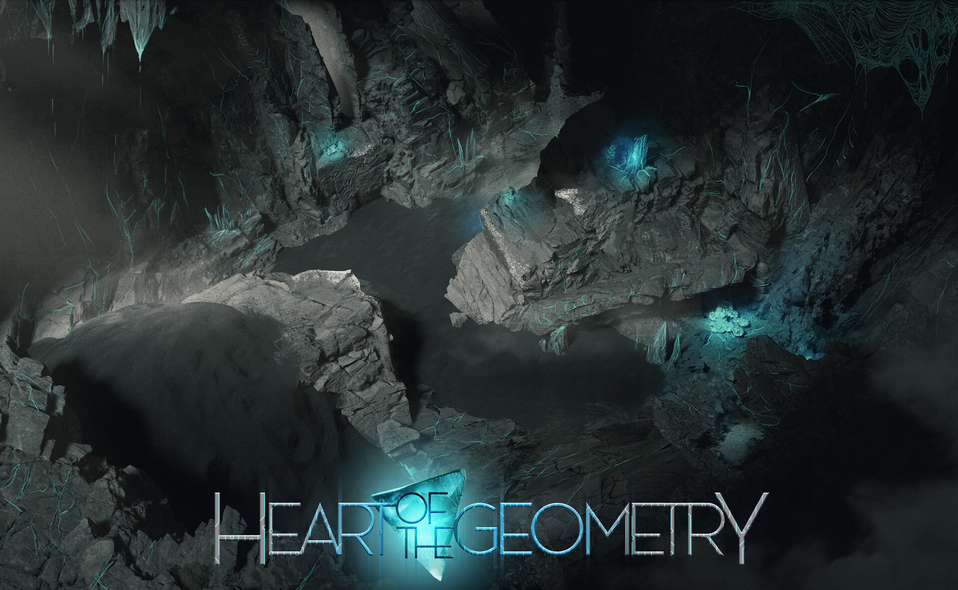 ArtStation - The Heart of the Geometry - Cave concept design