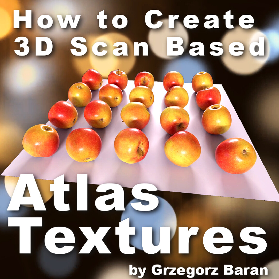 ArtStation - How to create 3D Scan Based Atlas Textures for surface ...