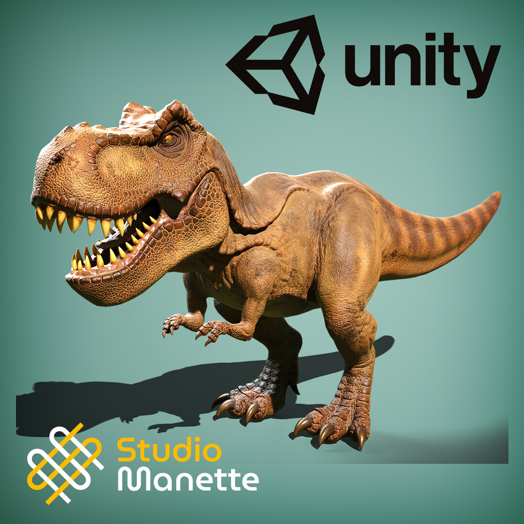 ArtStation - Unity - T.rex - Mich-L