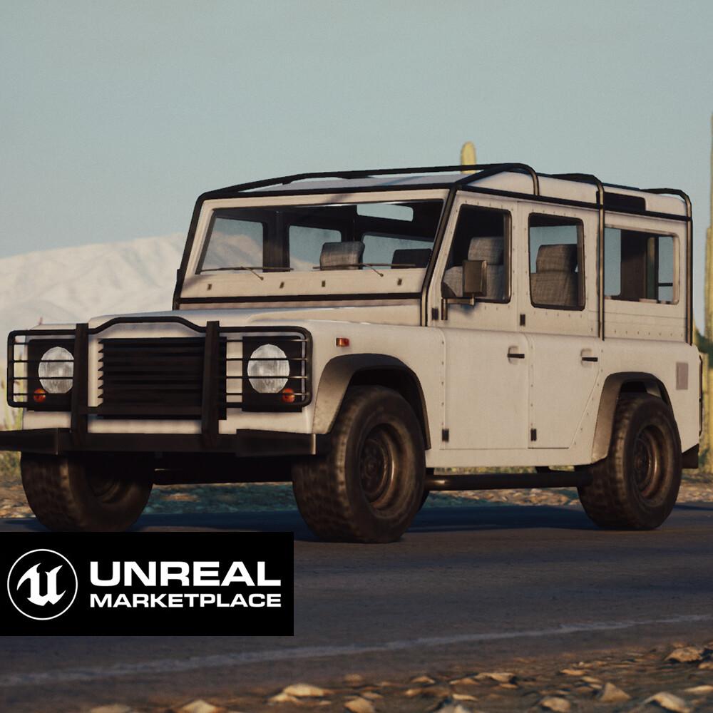 ArtStation - Off-Road Drivable Vehicle - Unreal Engine 4 Marketplace