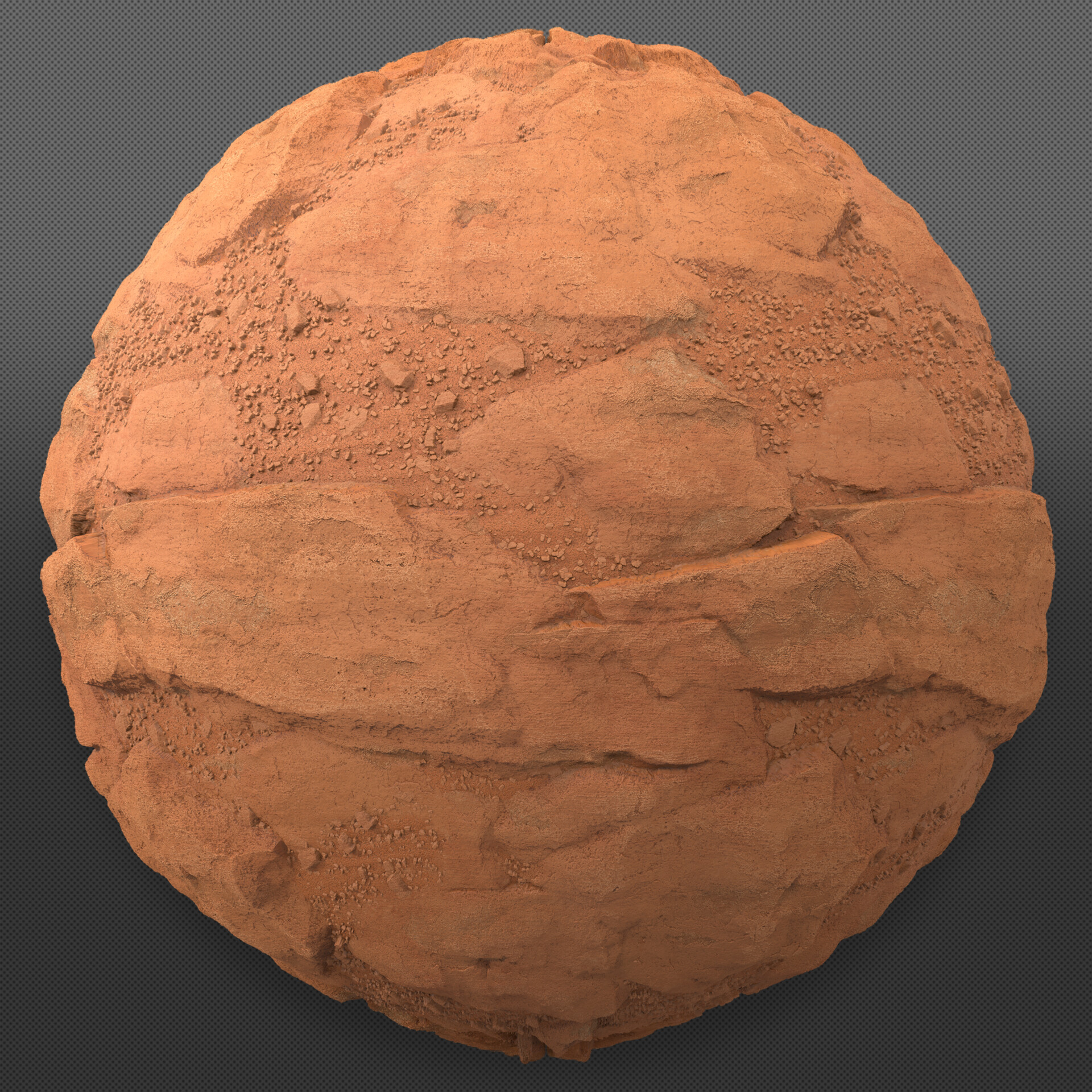 ArtStation - Red Desert Rock Material