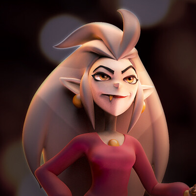 ArtStation - Eda the Owl Lady Figurine