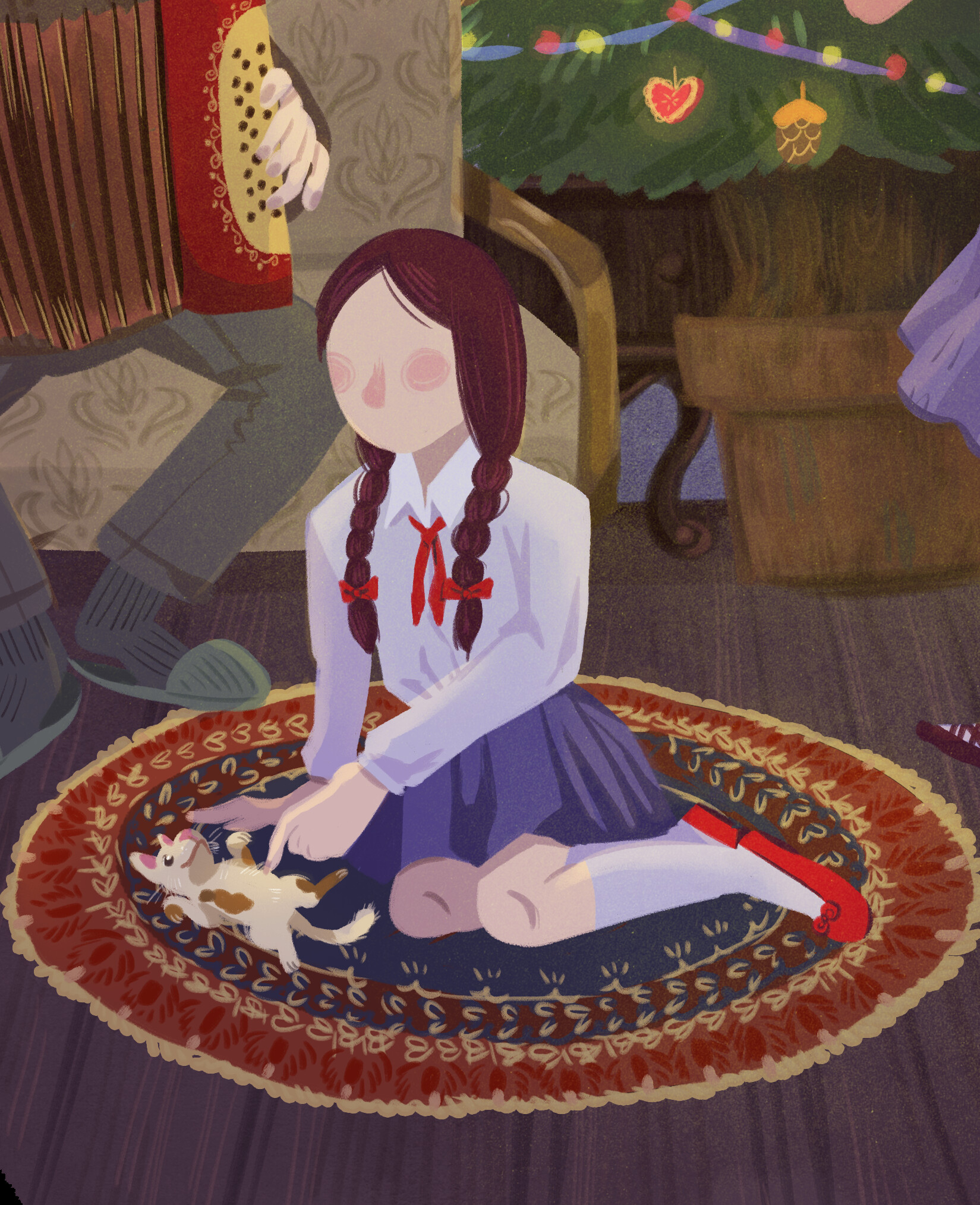 ArtStation - Novy God - Moment in life of an immagrant from Soviet Russia