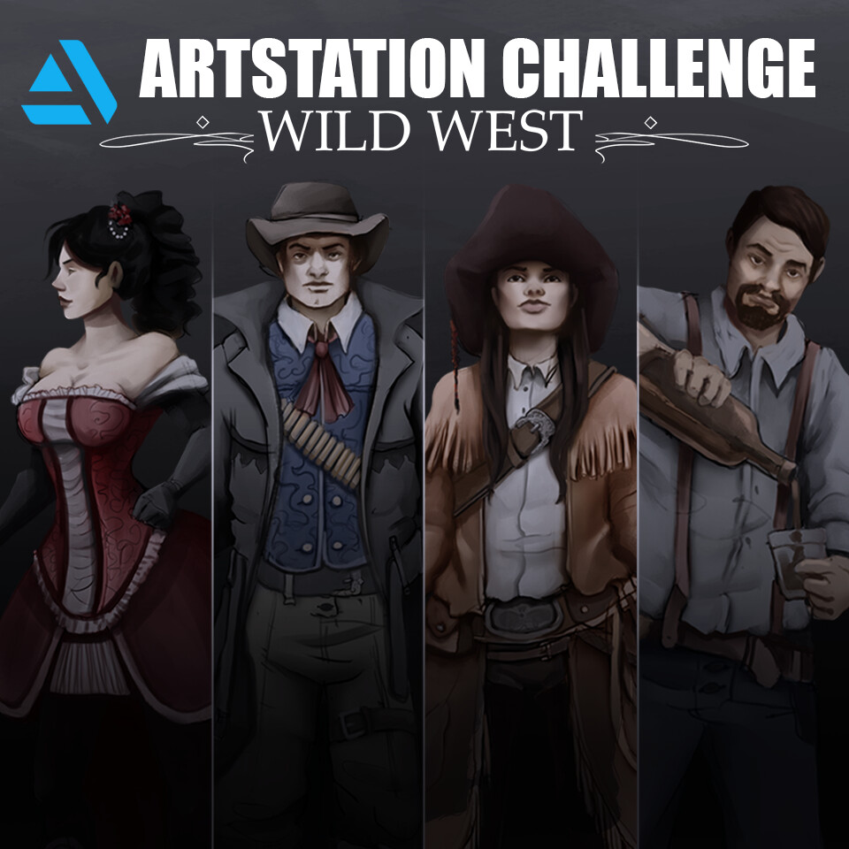 ArtStation - Artstation Wild West Challenge 2019