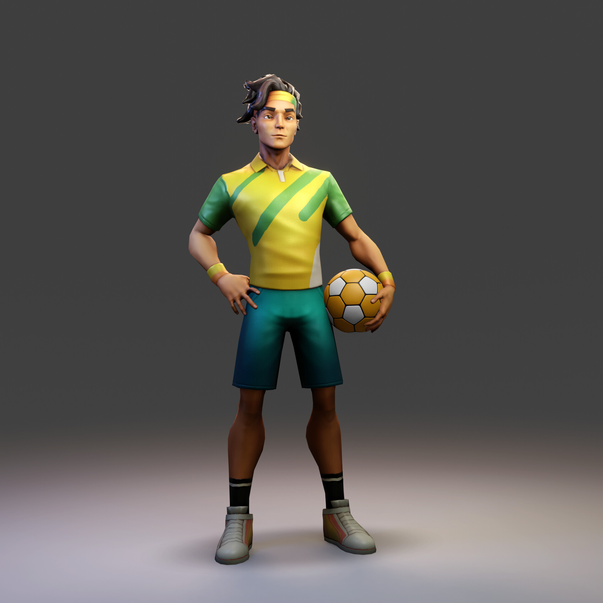 ArtStation - Football Player