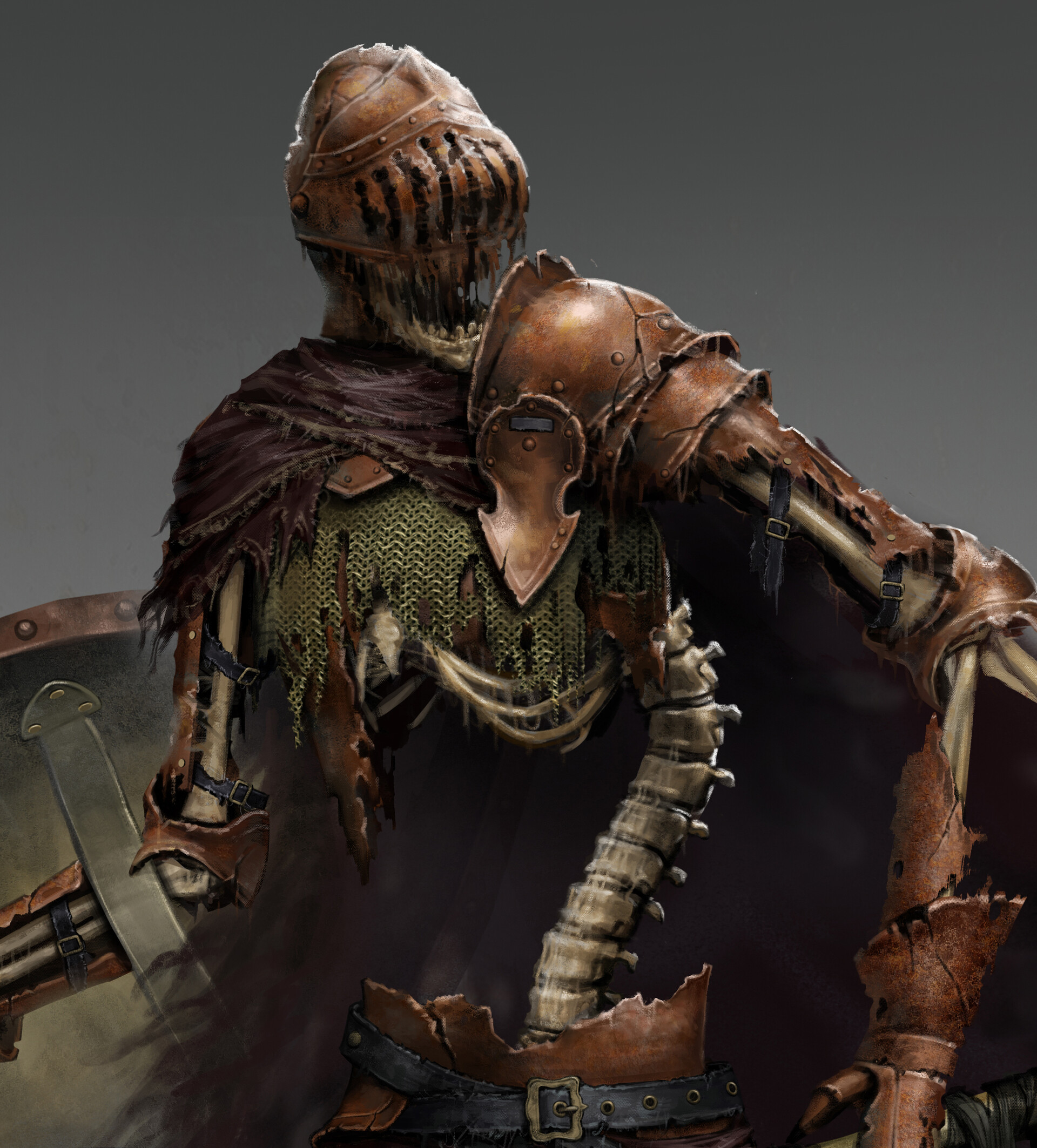 ArtStation - Skeleton soldier Boss