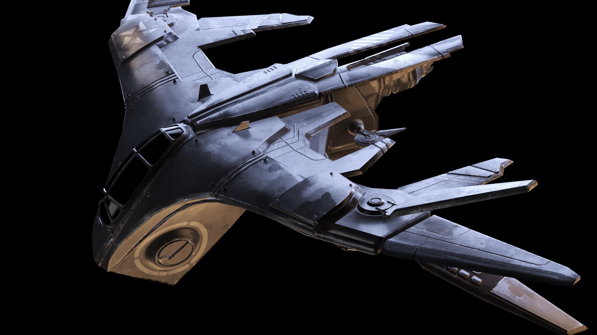 ArtStation - Milano Spaceship