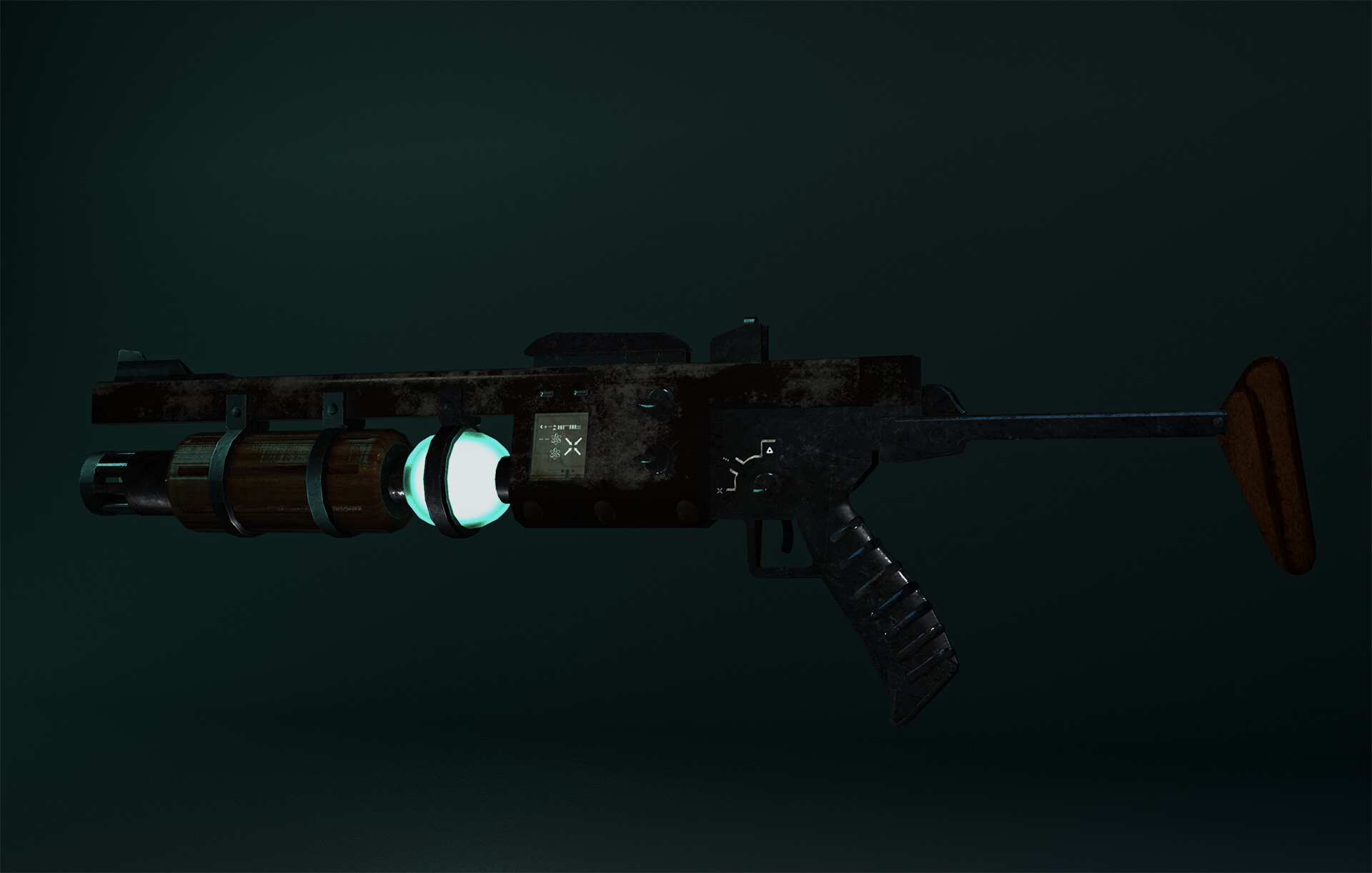 ArtStation - Energy gun