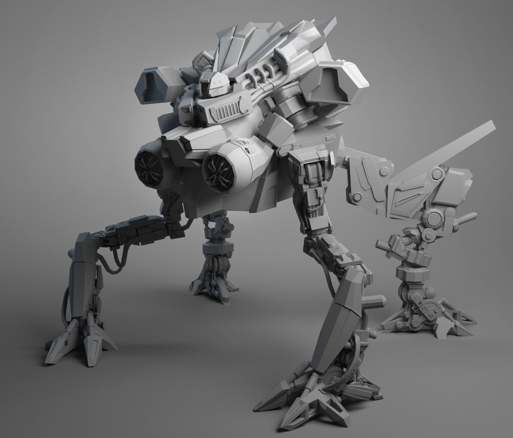 ArtStation - Artillery Robot