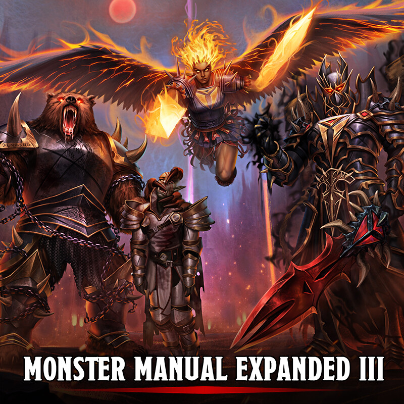 ArtStation - Monster Manual Expanded III：Fallen Archons