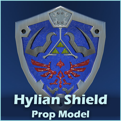 ArtStation - Hylian Shield (The Legend of Zelda)