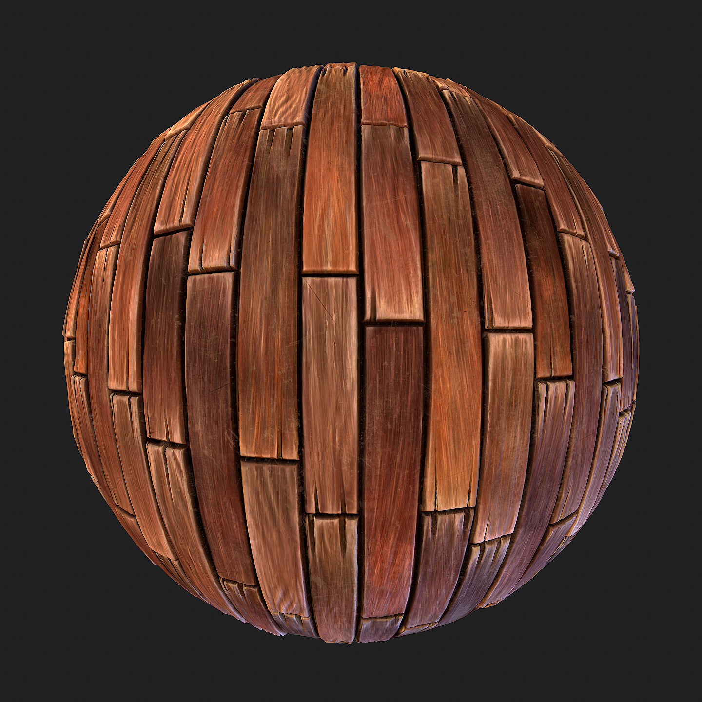 ArtStation - Stylized wood PBR-material