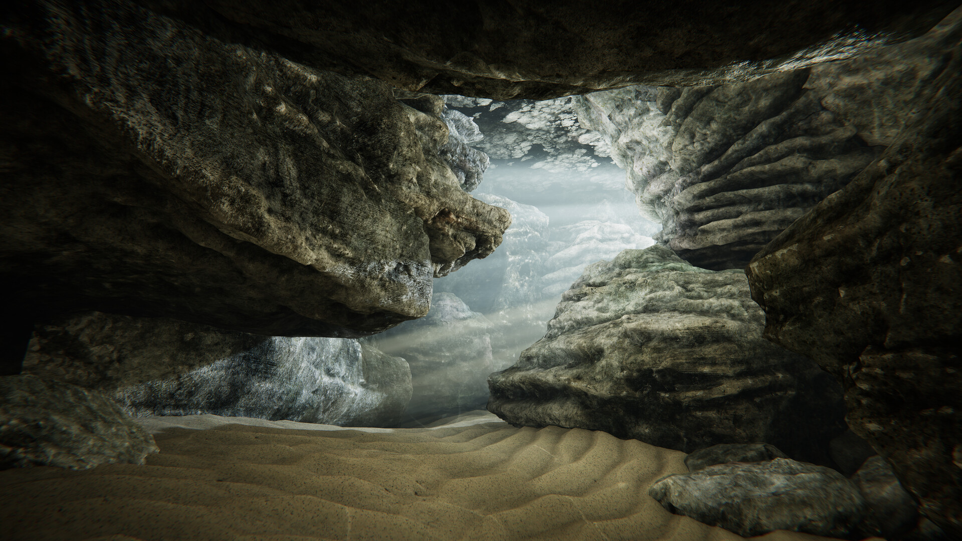 ArtStation - Underwater Cave Environment - Unity