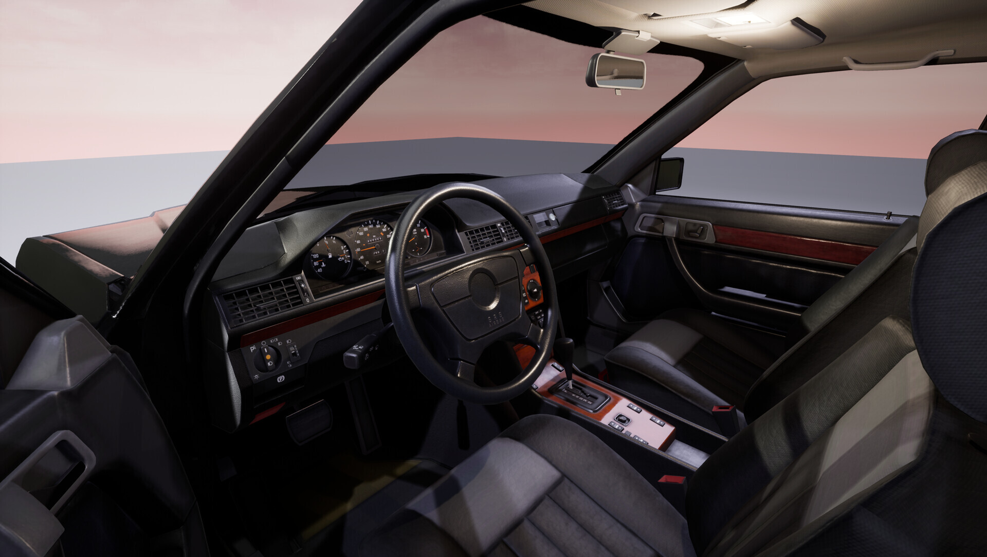 ArtStation - Mercedes-Benz W124