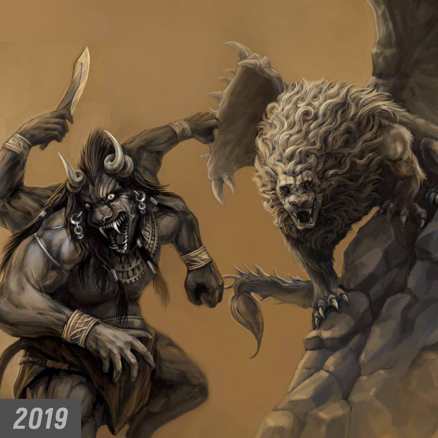 ArtStation - Mythical creature