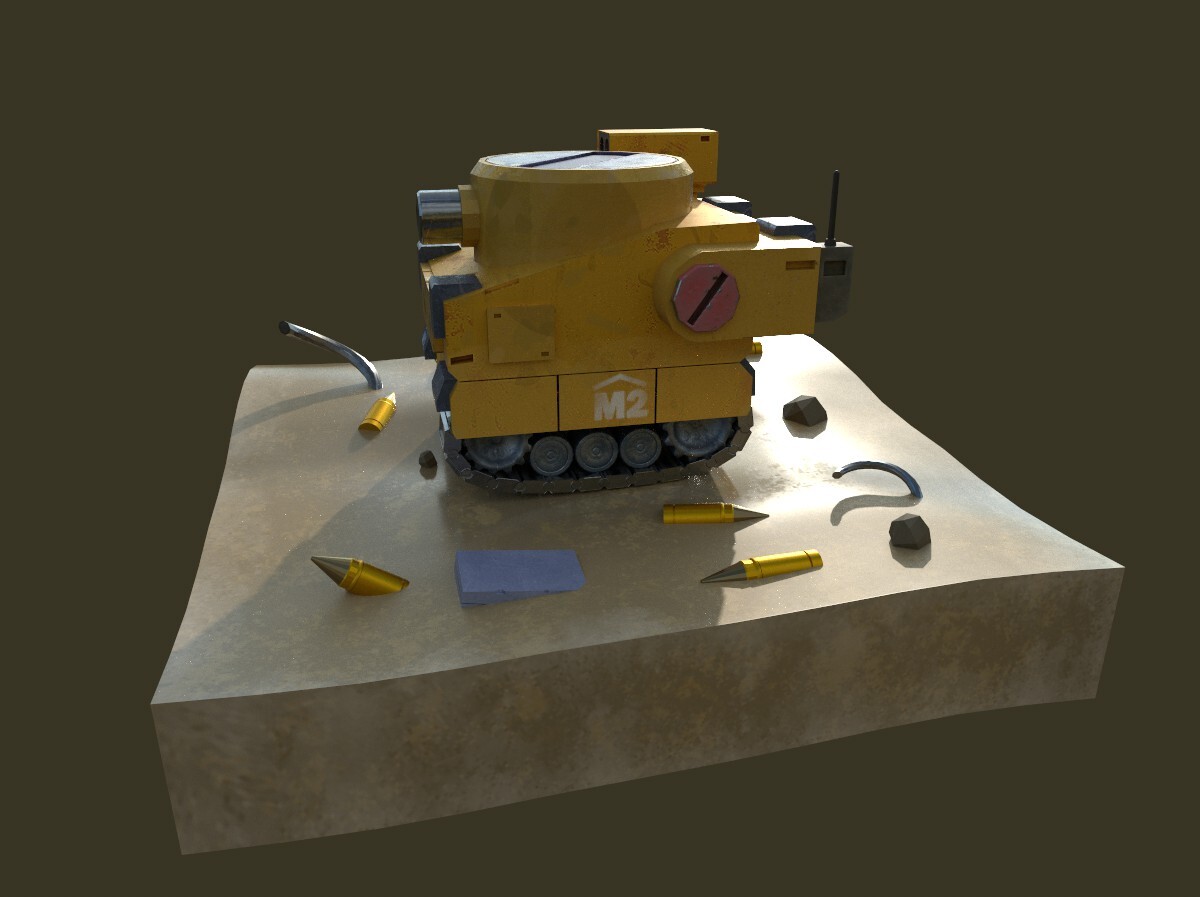 ArtStation - #Tank #game_ready