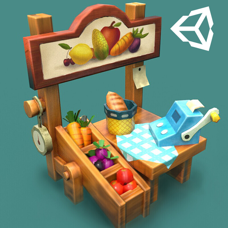 ArtStation - Happy Acres - Game Ready Assets