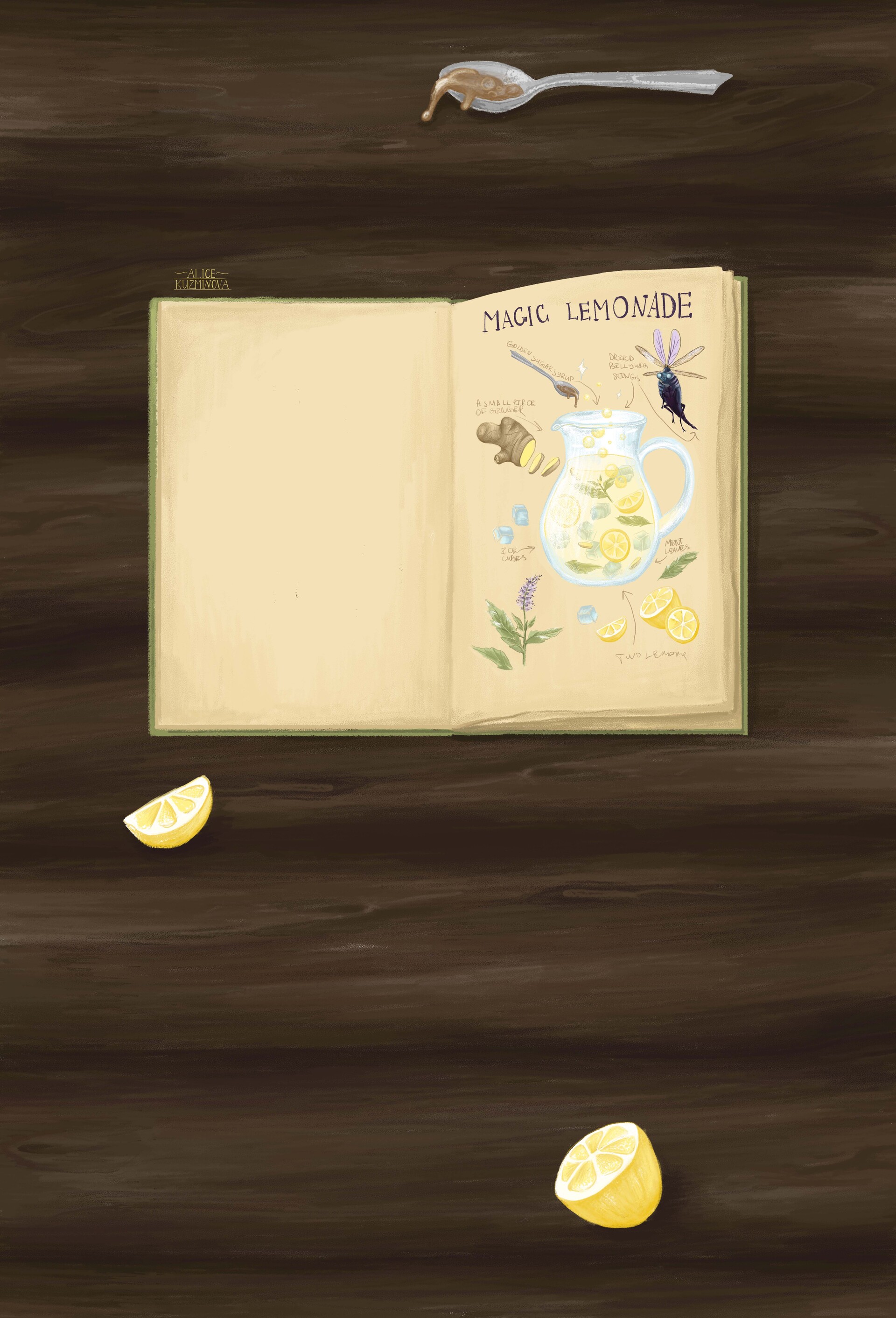 ArtStation - Magic lemonade