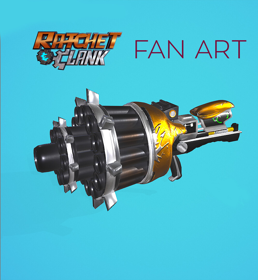 ArtStation - RYNO V - Ratchet and Clank Future: A Crack in Time