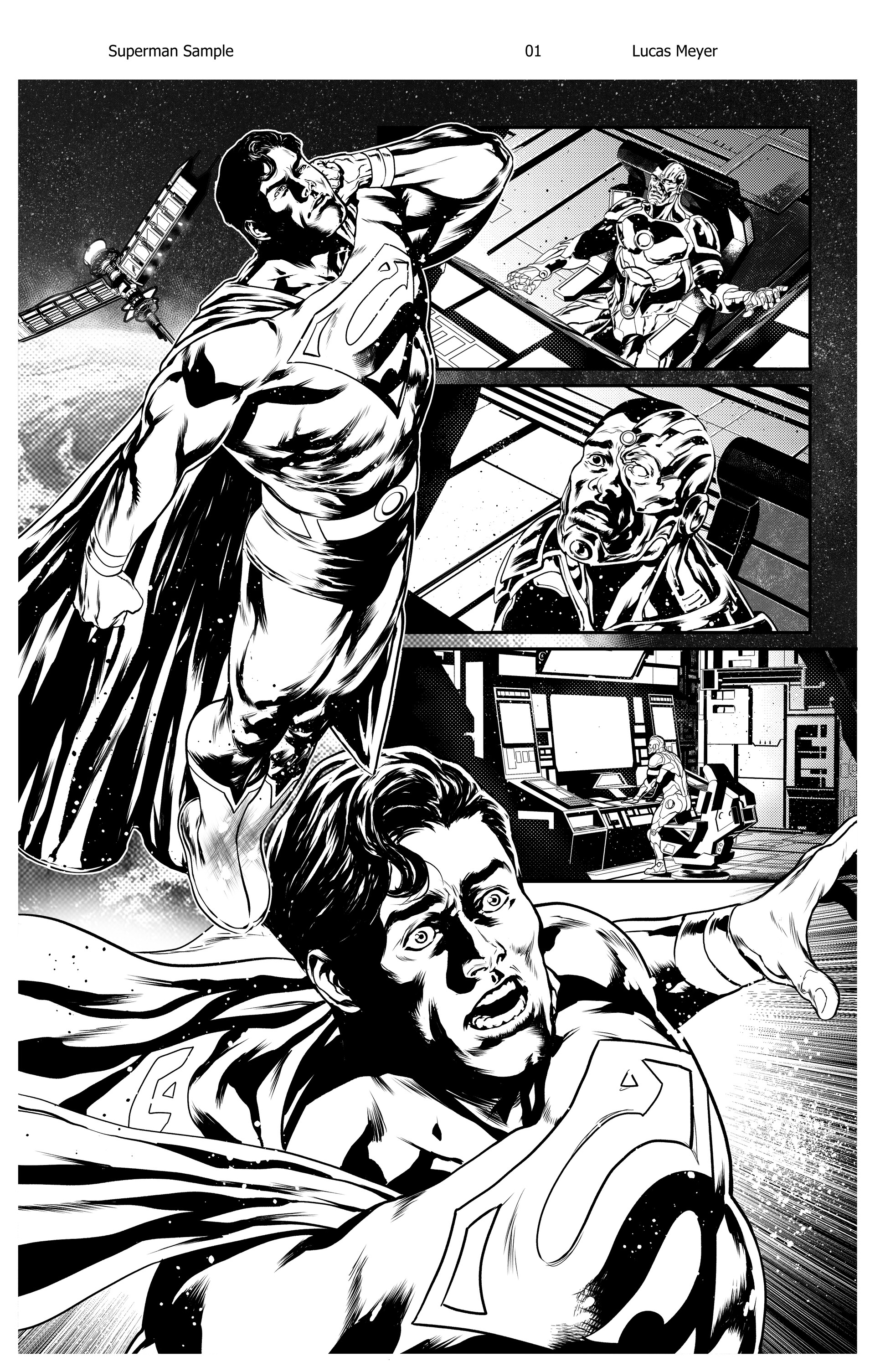 ArtStation - Superman Sample pages