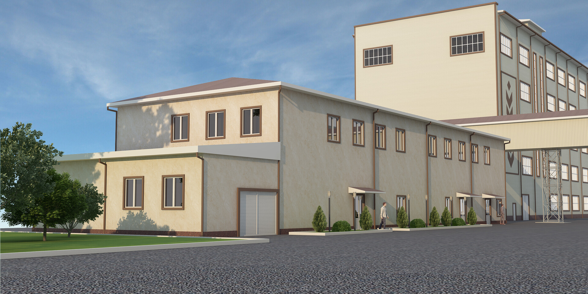 ArtStation - Flour factory