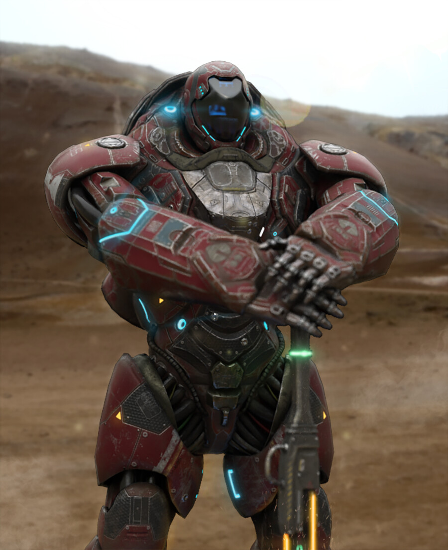ArtStation - SCI FI BATTLE MECH (Melee)