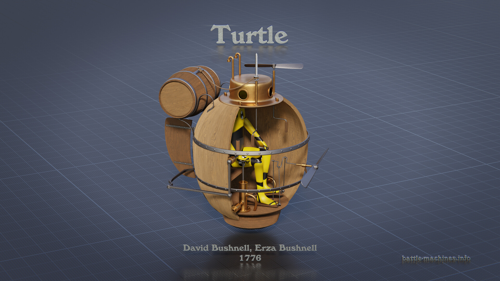 ArtStation - 03 - Turtle Submarine