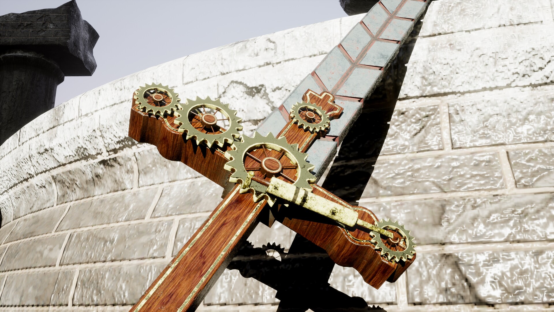 ArtStation - Steampunk Sword