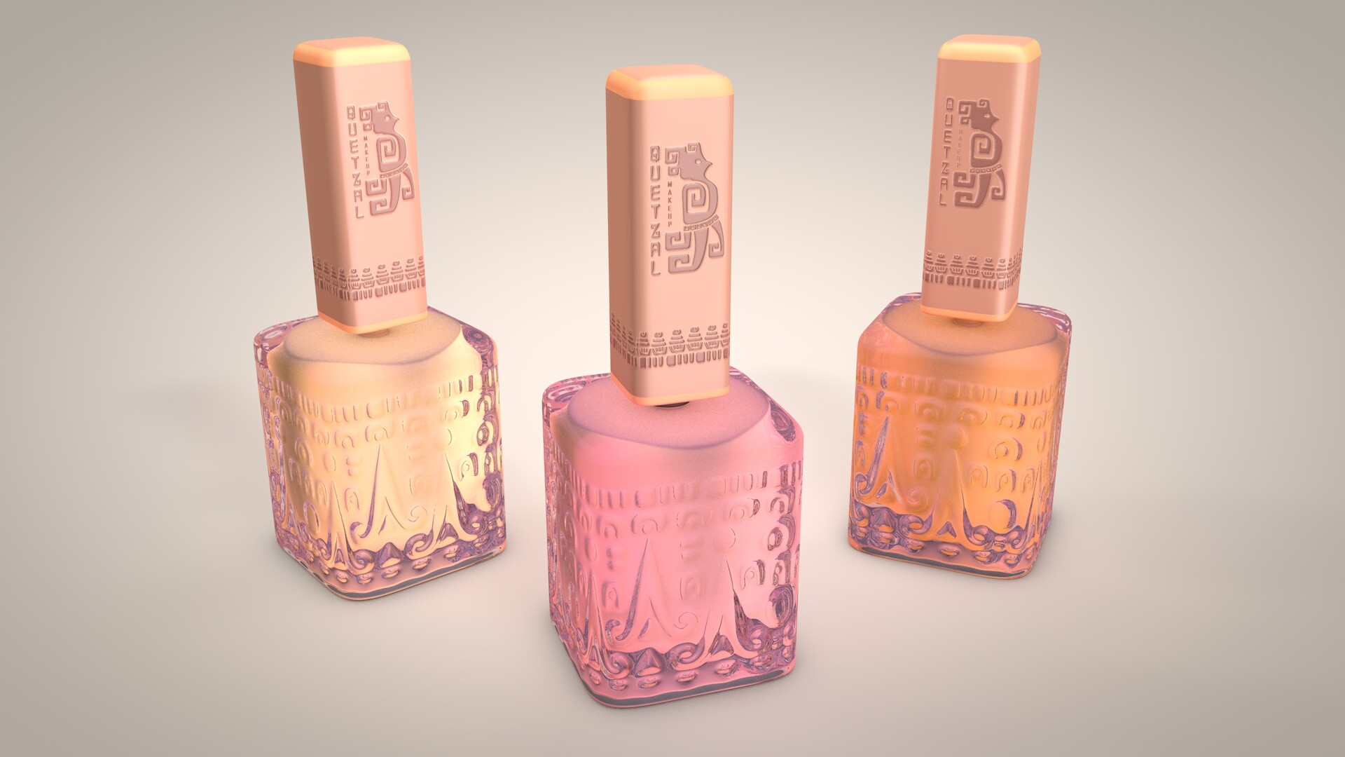 ArtStation - Nail polish Quetzal