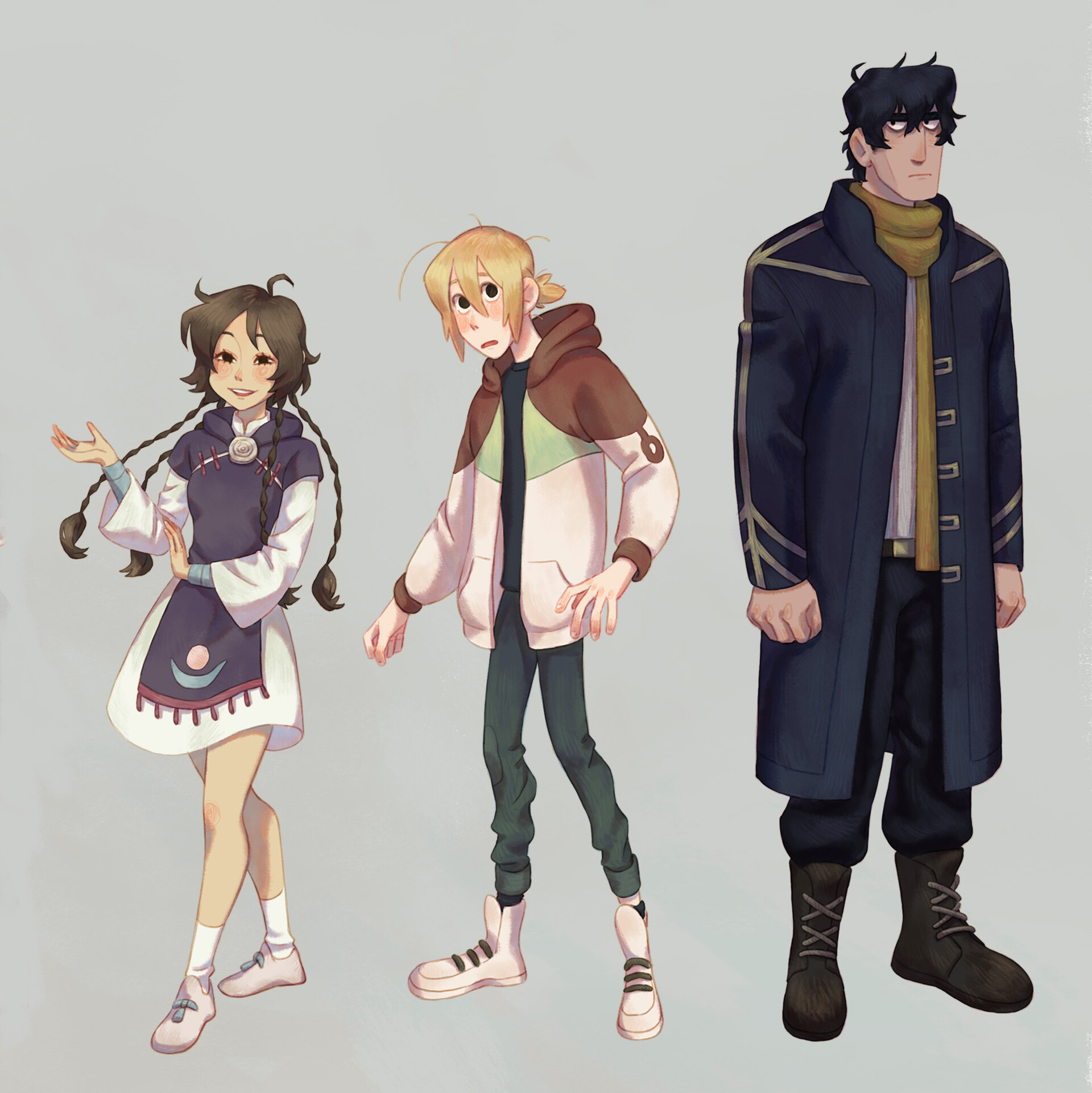 ArtStation - ONIRO - Human Characters