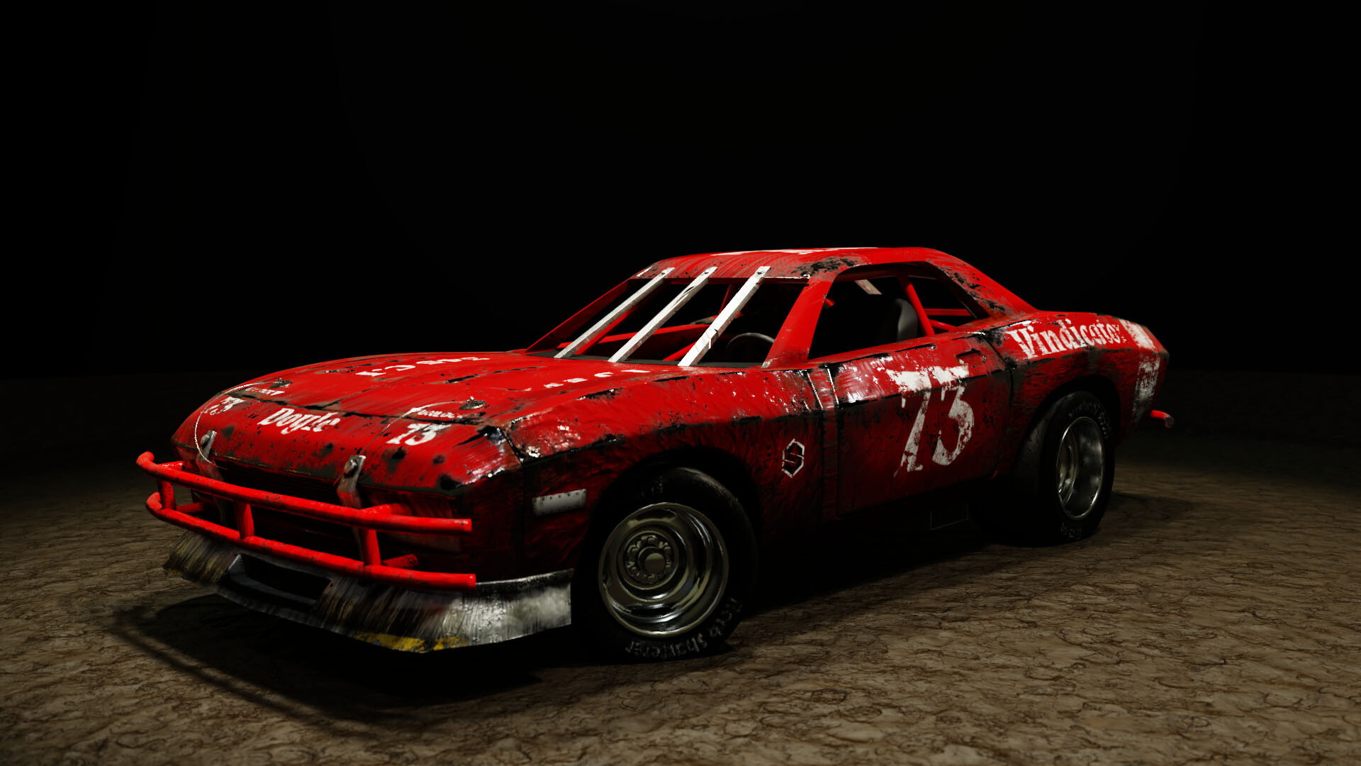 ArtStation - Dirt Oval Race Car