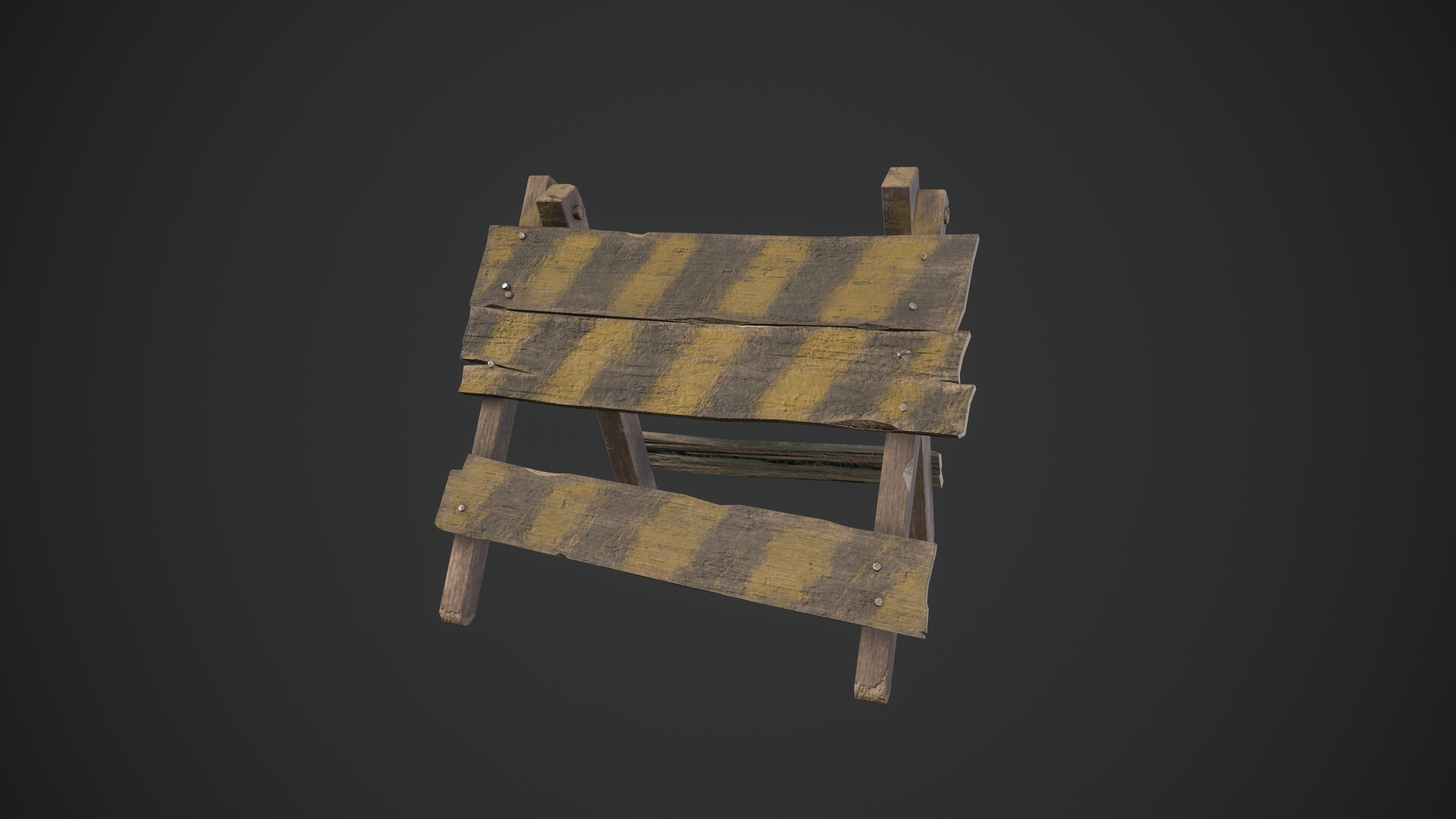 ArtStation - Construction Barricade