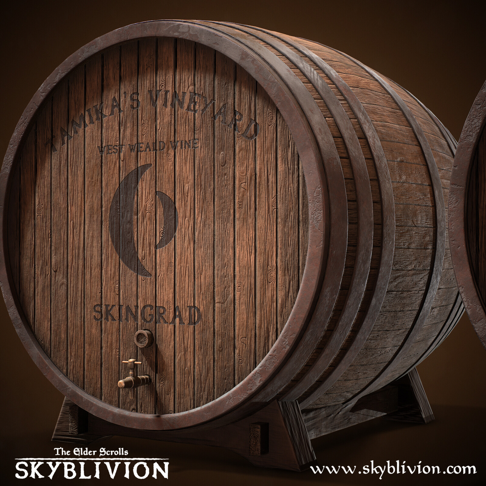 ArtStation - Skyblivion Huge Barrels